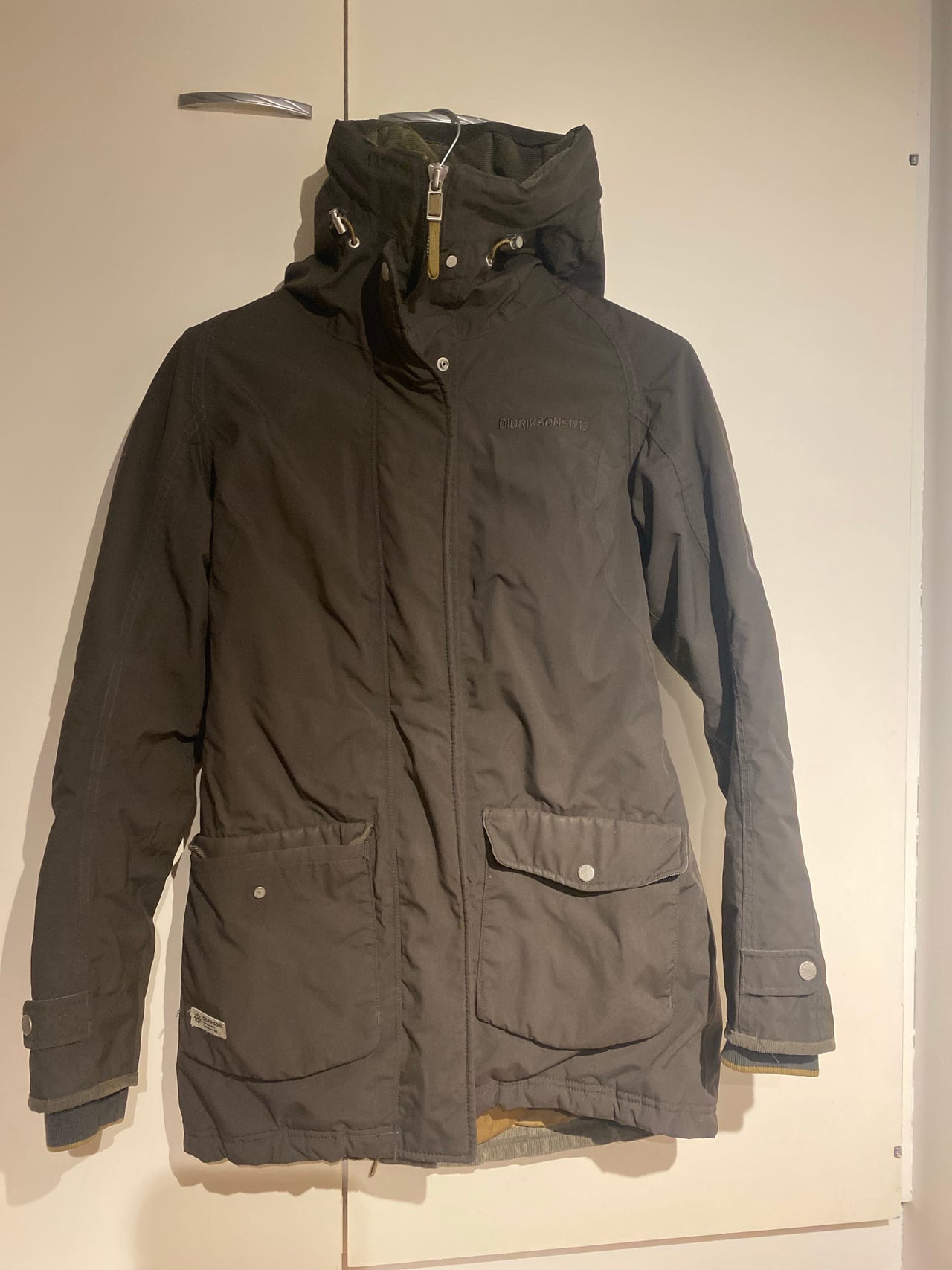 Didriksons naisten vihreä takki (34) | Tori