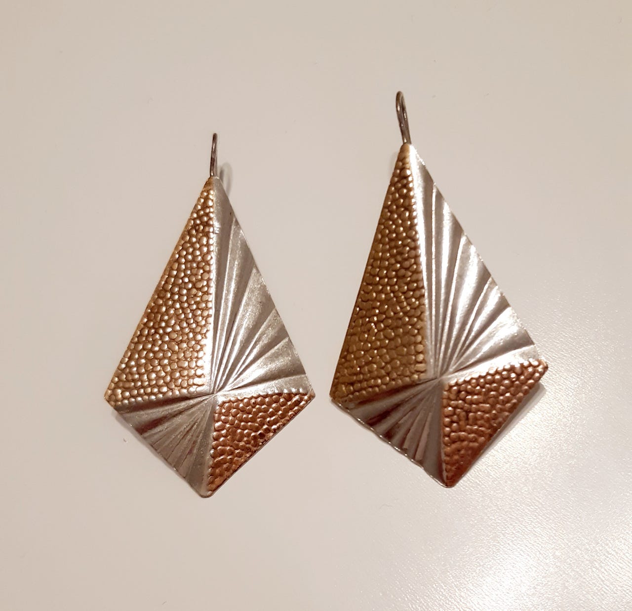 Hopeiset retro korvakorut | Tori