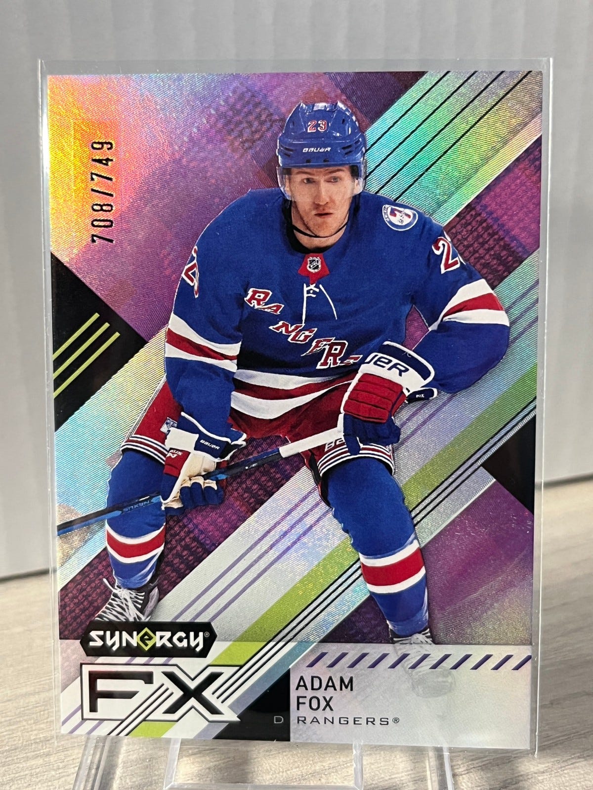 2021-22 Synergy FX #FXAF Adam Fox /749 | Tori