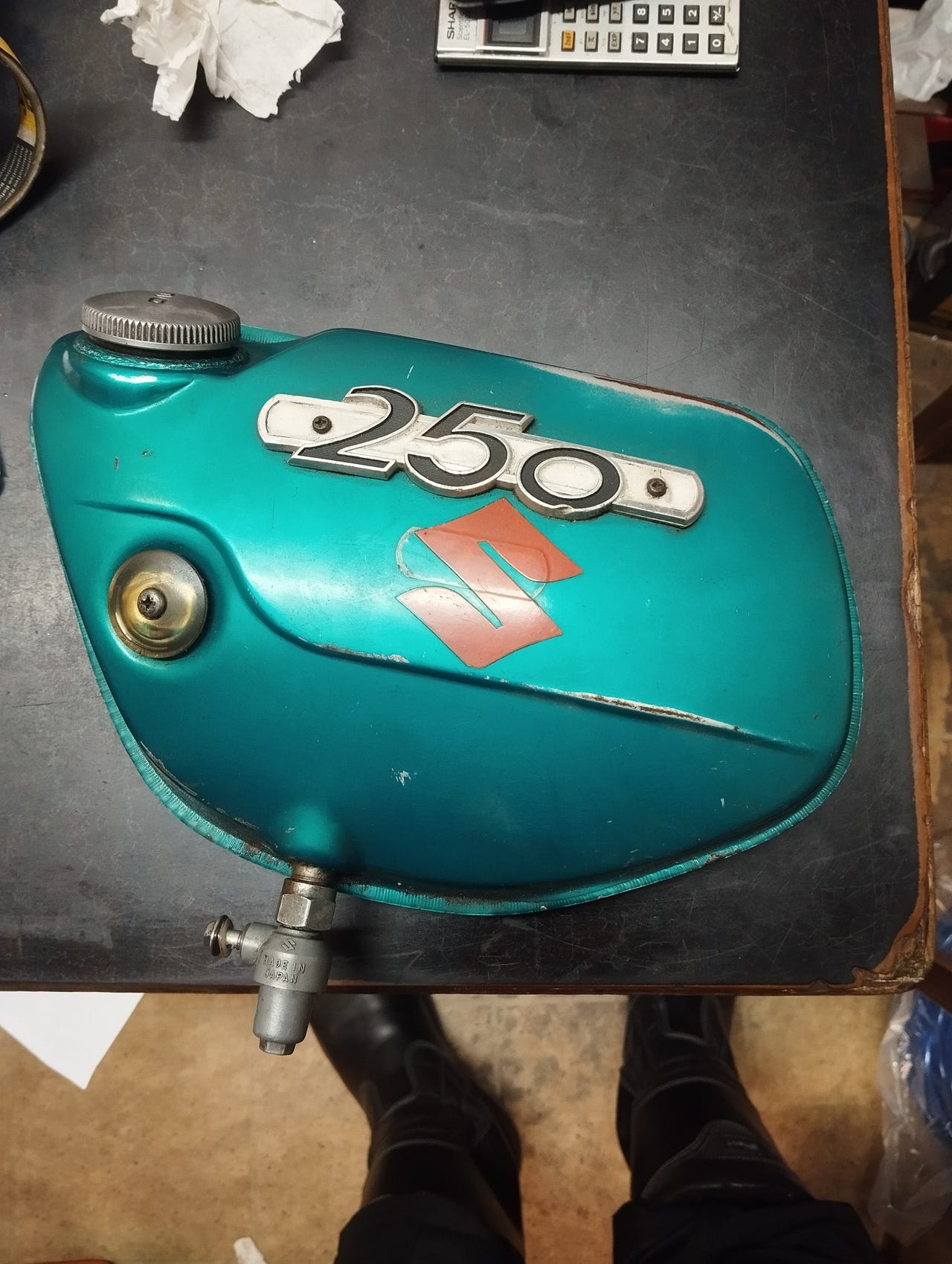 Suzuki t250 vm-72 öljy säiliö | Tori