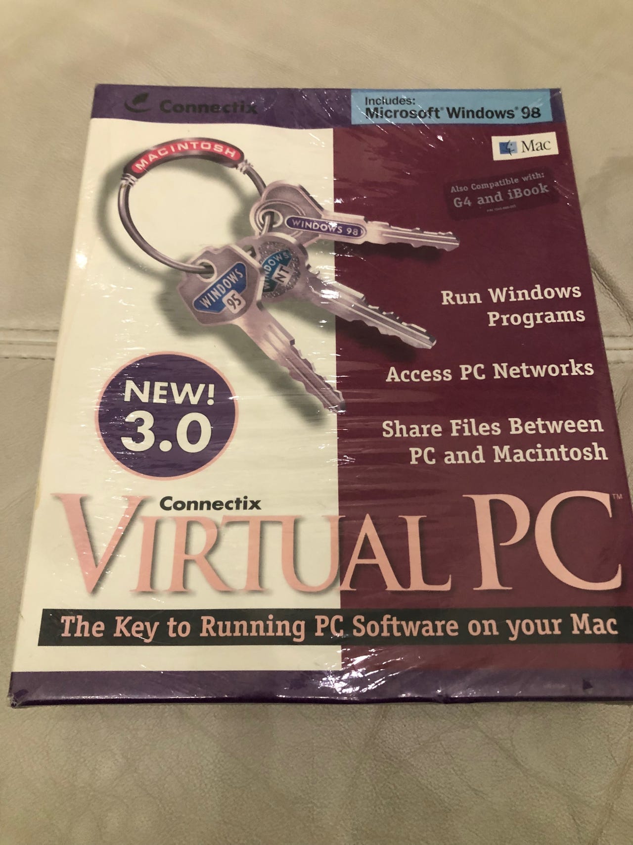 Connectis Virtual PC Windows 98 MAC avaamaton | Tori