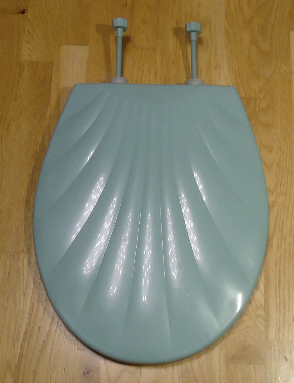 WC istuimen vihreä kansi | Tori