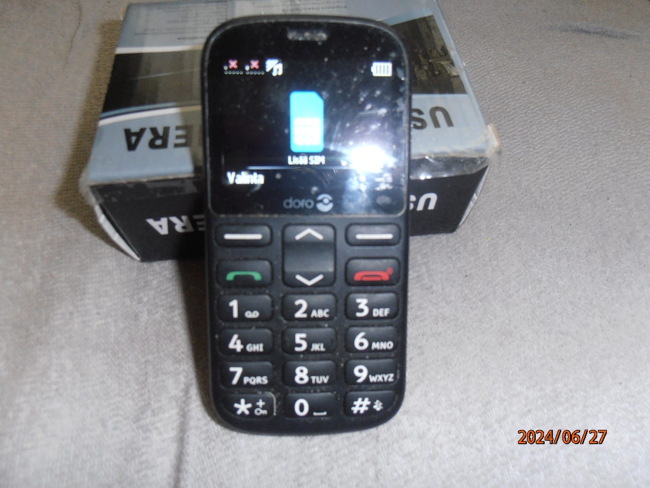 Doro 1362 seniori kännykkä. | Tori