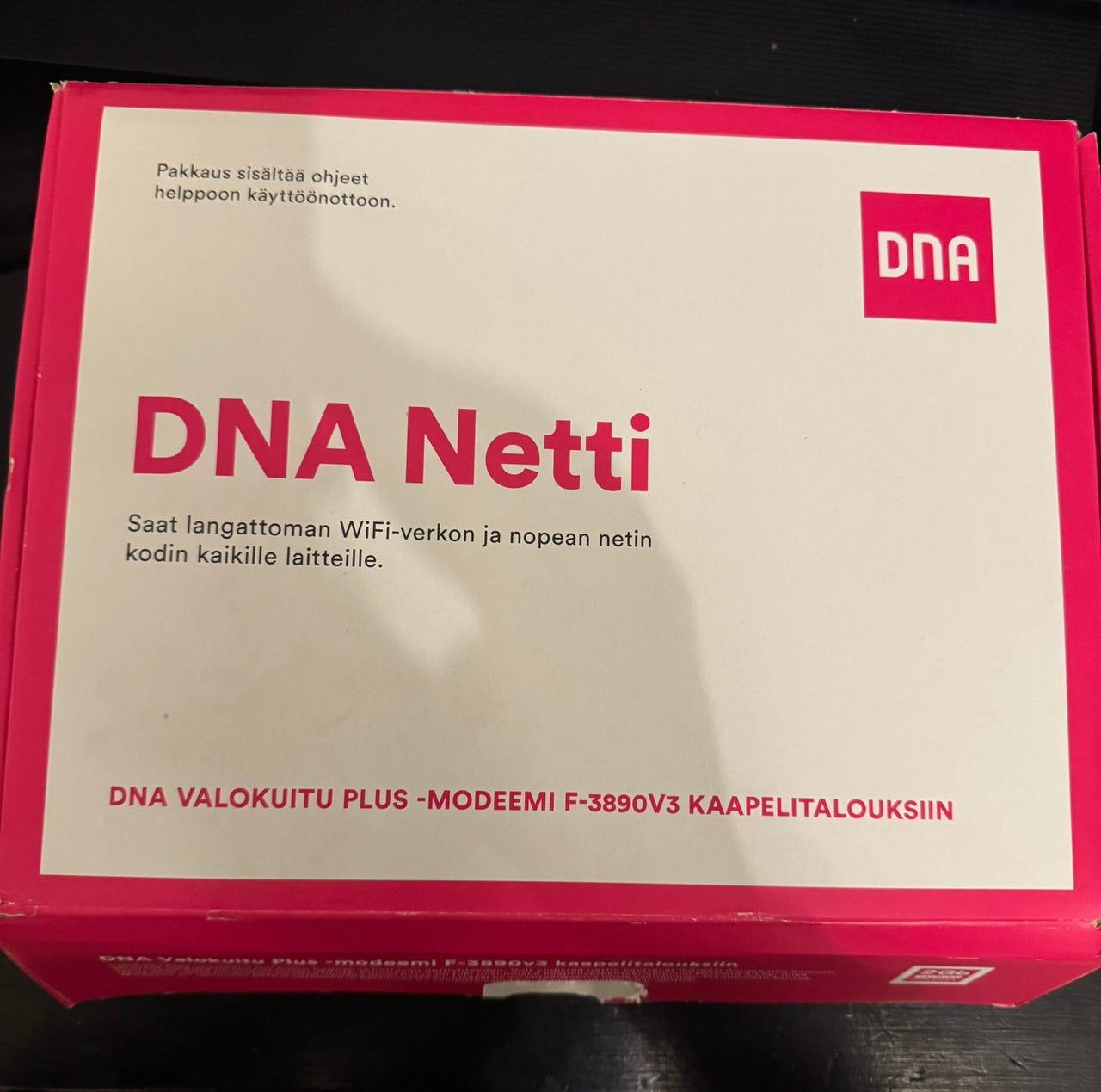 DNA Valokuitu + 3890V3 Kaapelitalouksiin | Tori