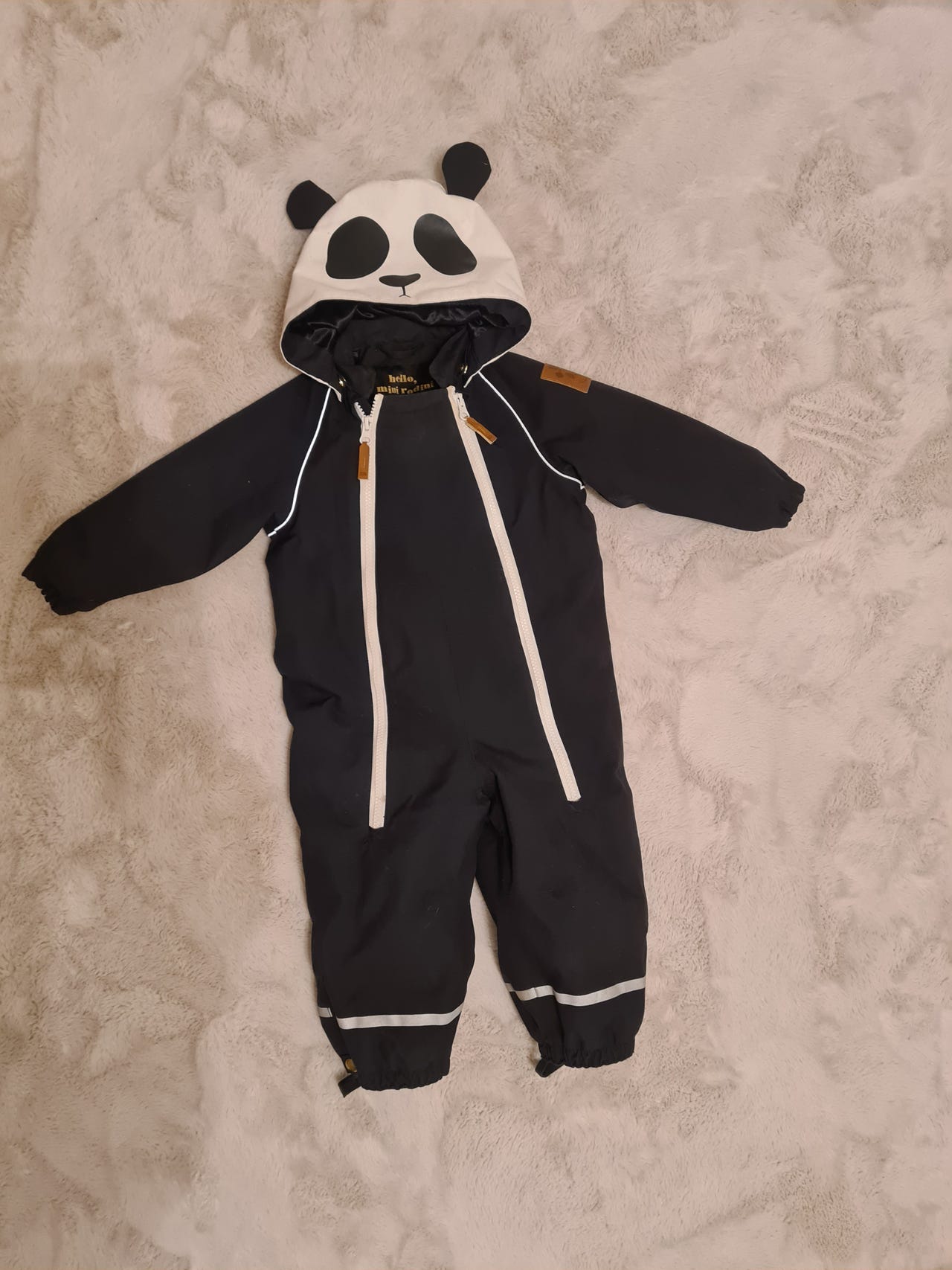 Mini Rodini Alaska panda -haalari koko 80 | Tori