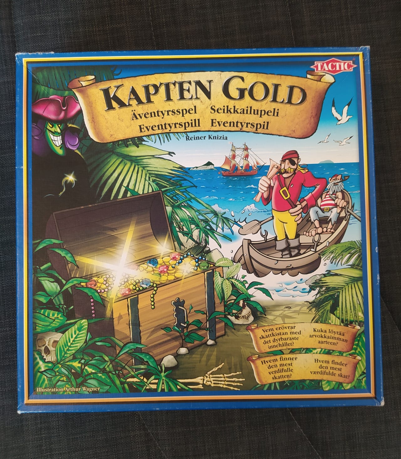 Kapten Gold lautapeli | Tori