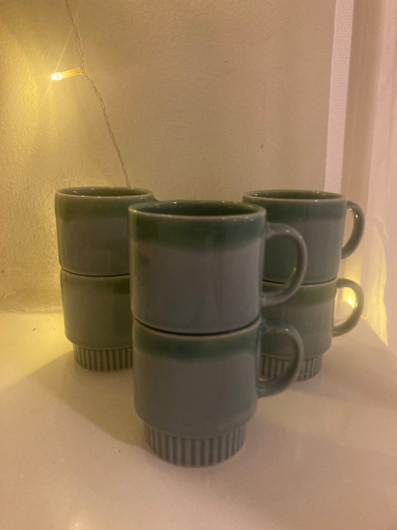 Vintage mukit 6 kpl | Tori