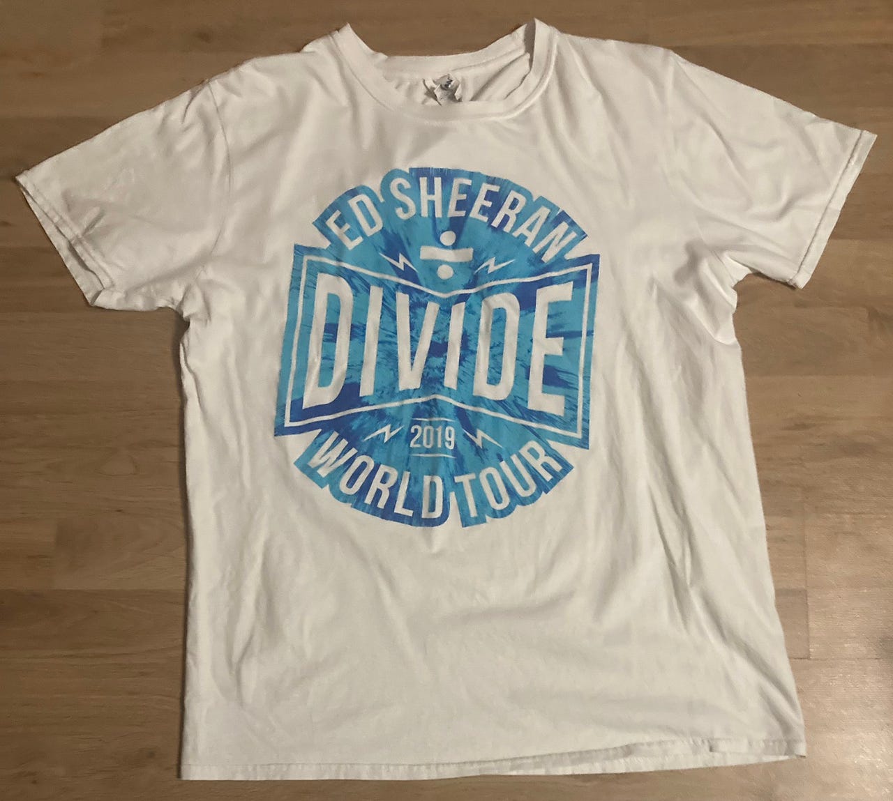 Ed Sheeran Divide World Tour T-paita L | Tori