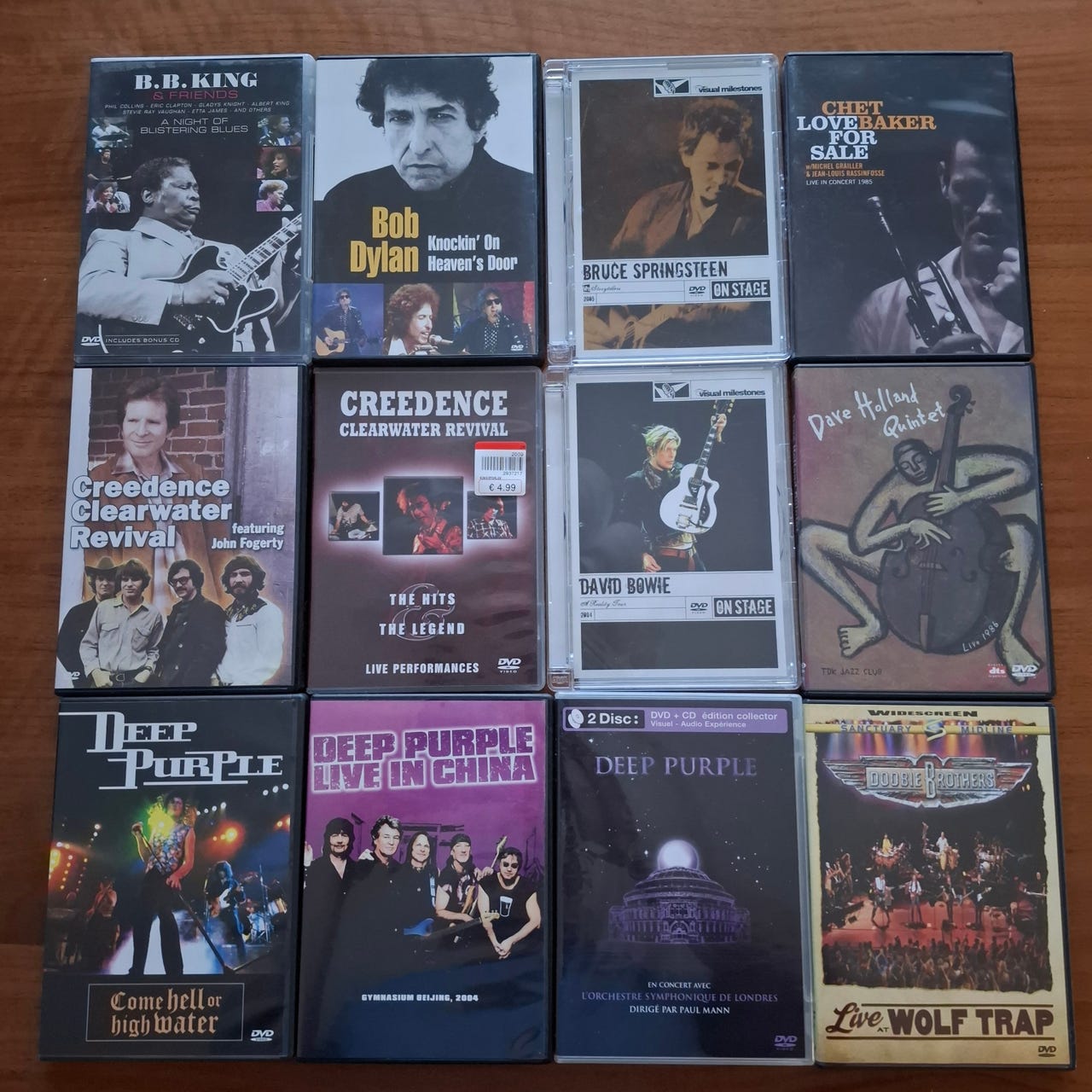 Musiikki DVD; Deep Purple, Sinatra, ZZ top, Beatles YMS. 70 kpl. | Tori