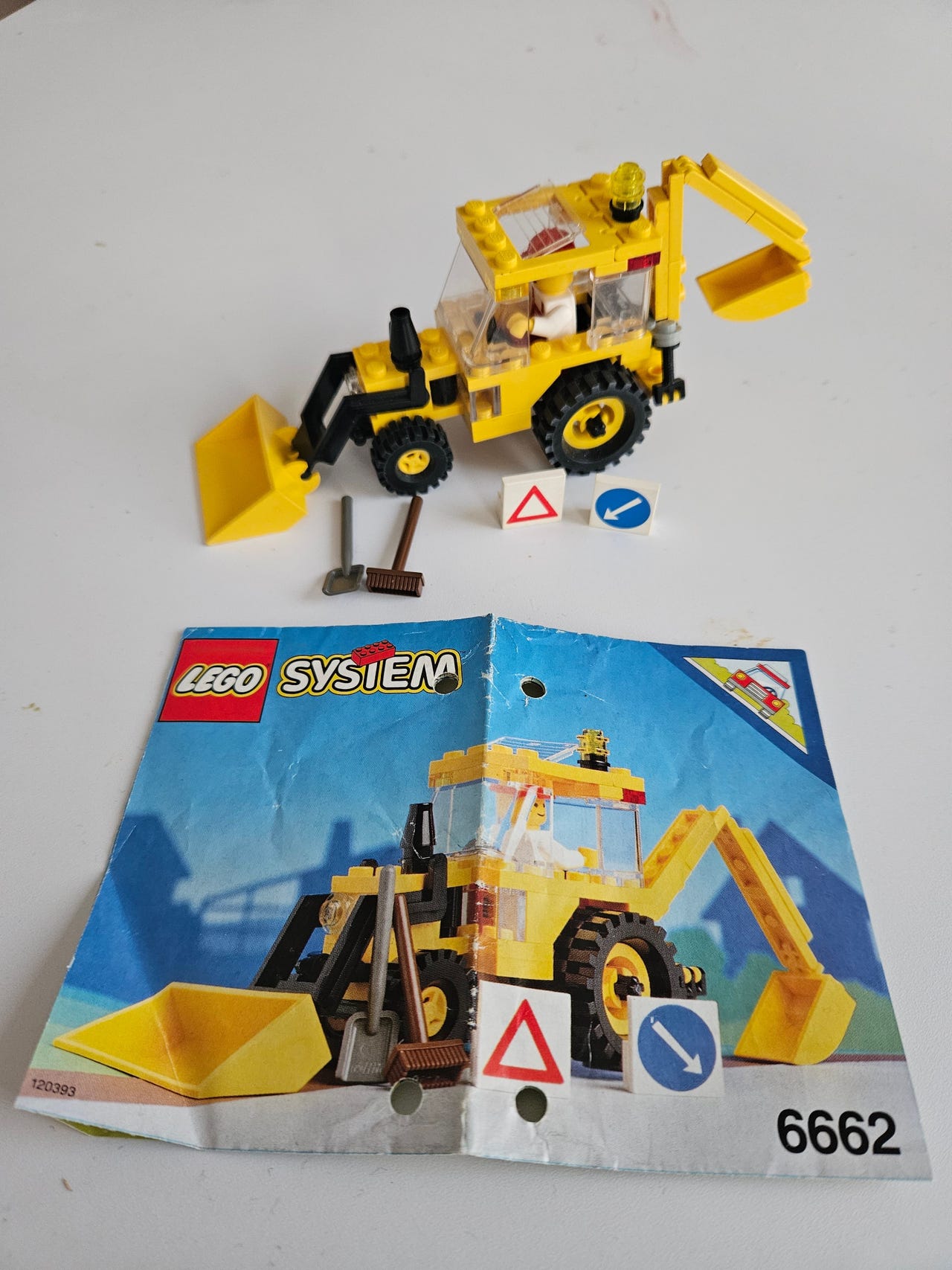 Lego traktorikaivinkone 6662 | Tori