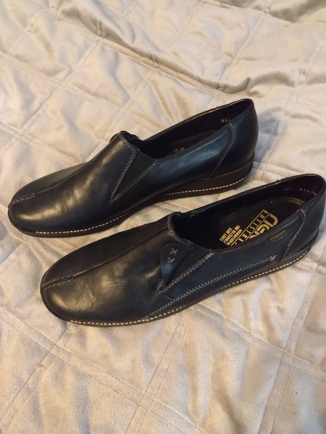 Rieker mustat kävelykengät koko 41 | Tori