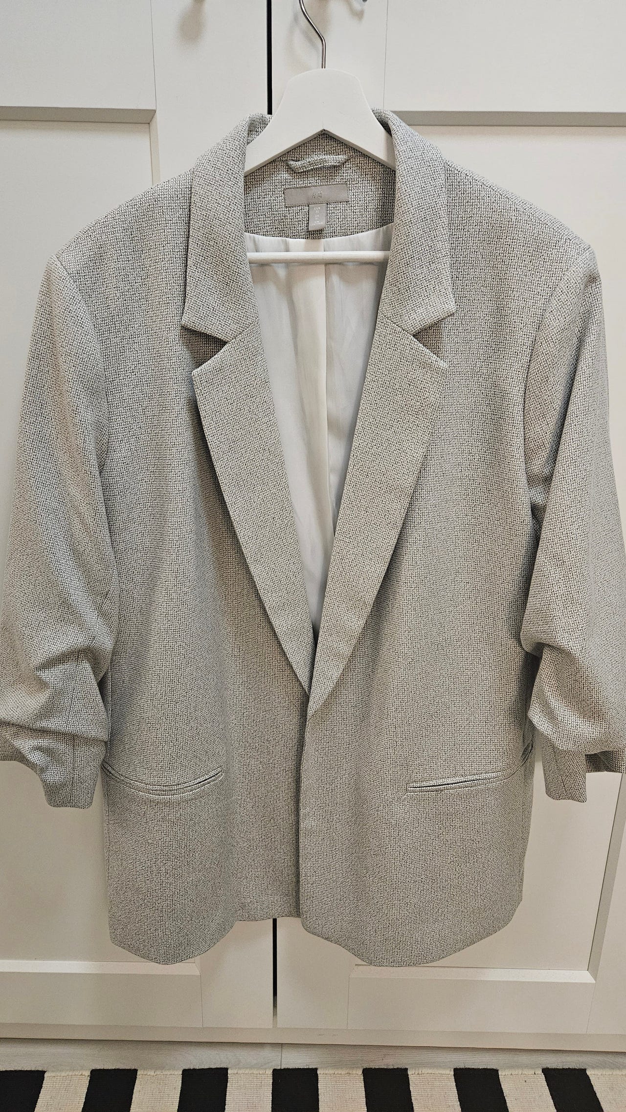 Vaalea oversize bleiseri, H&M, XL | Tori