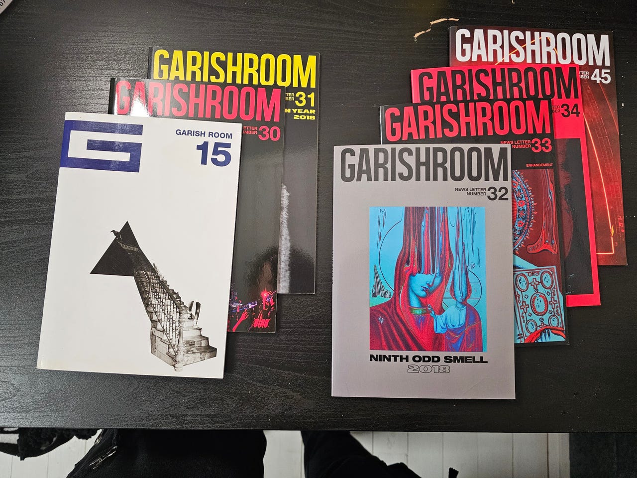 The GazettE faniklubilehtiä Garish Room | Tori