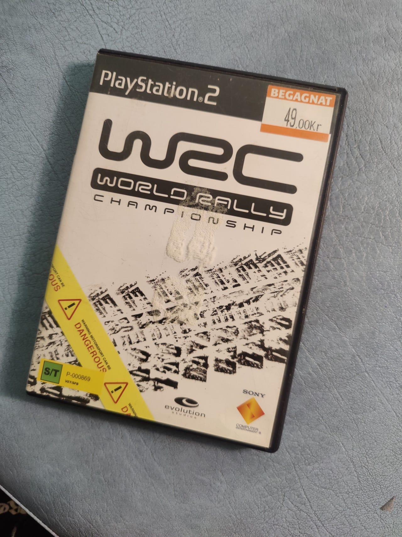 Ps2 peli WAC World Rally championship | Tori