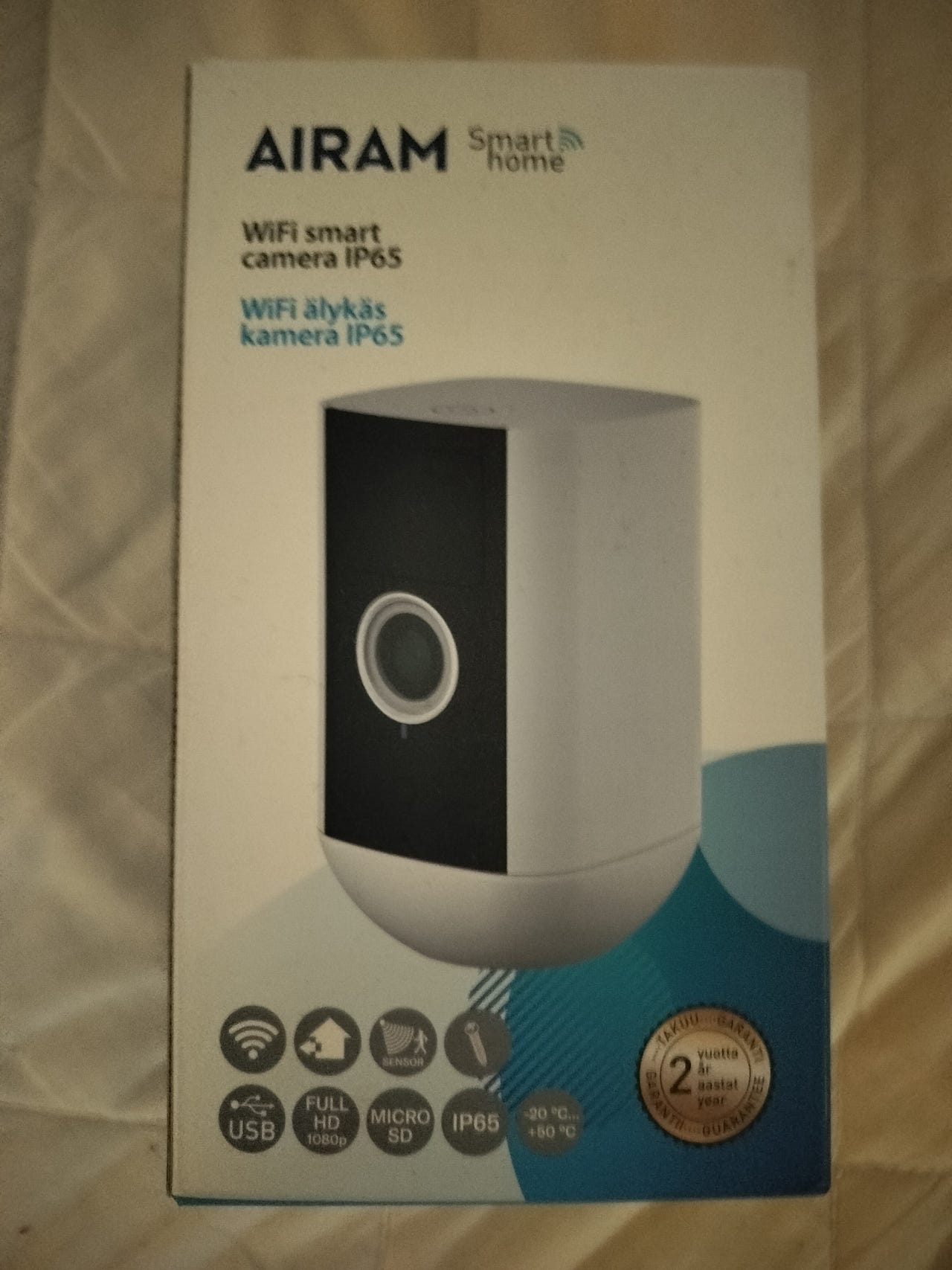 Airam Smart Home valvontakamera | Tori