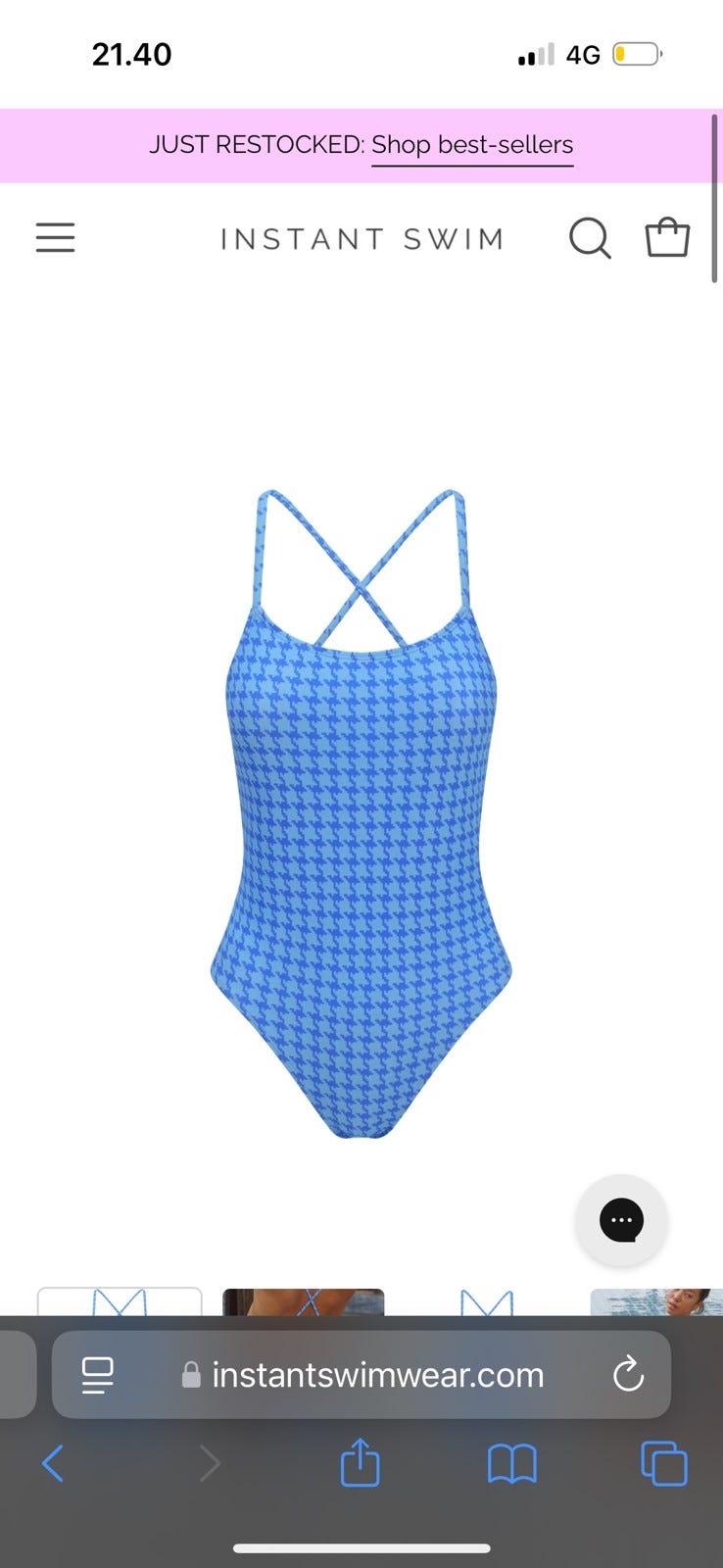Uusi Instant swim -merkin uimapuku / onepiece | Tori