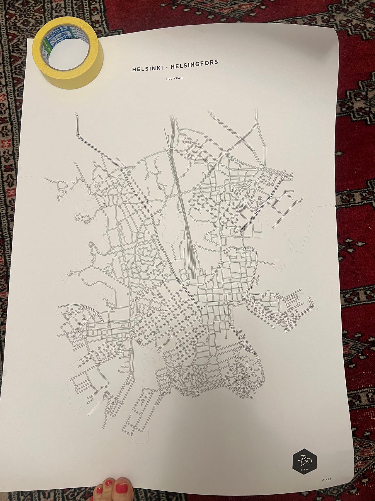 Helsinki pohjakartta | Tori