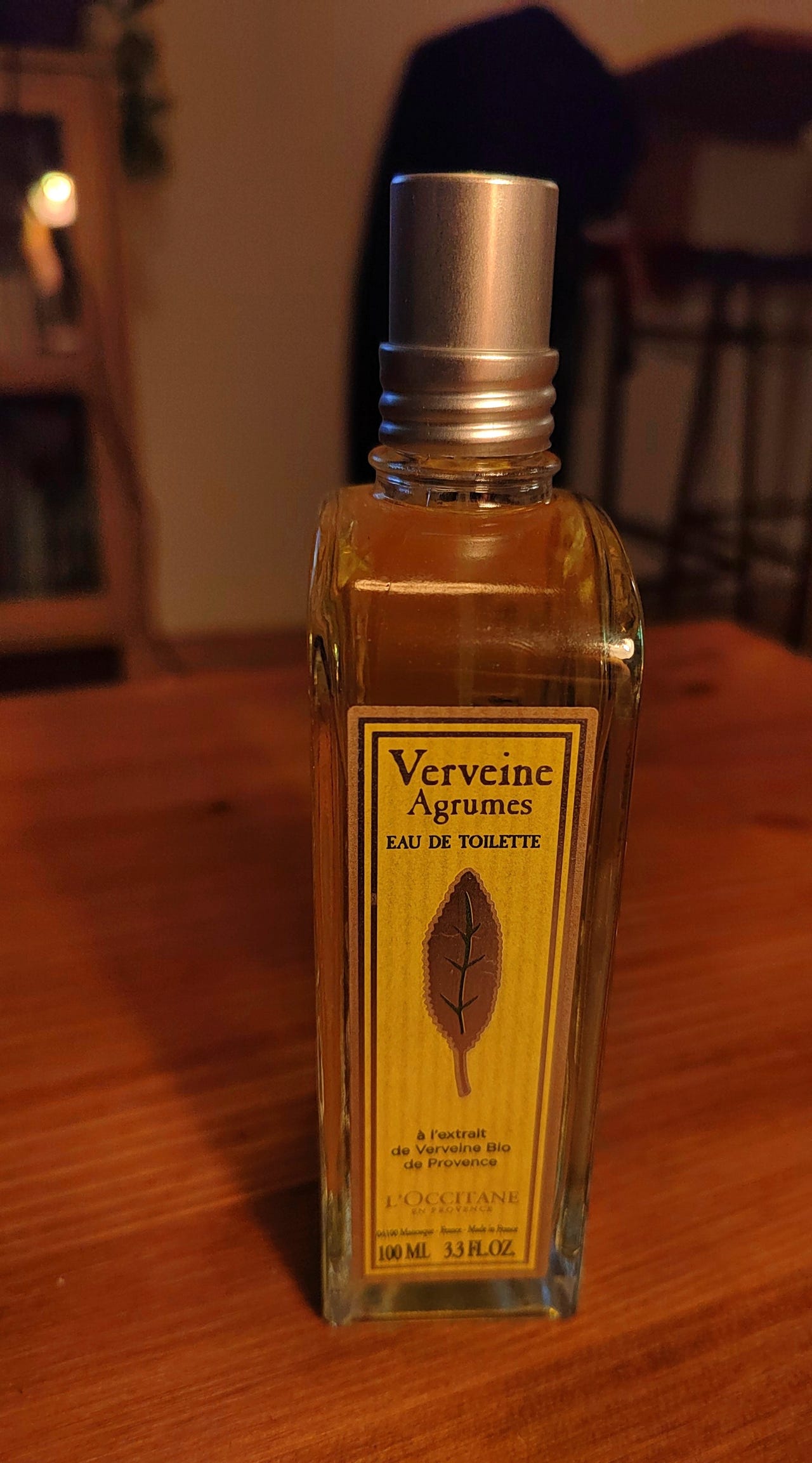 L'Occitane en Provence Verveine Agrumes Eau de Toilette 100ml Spray | Tori