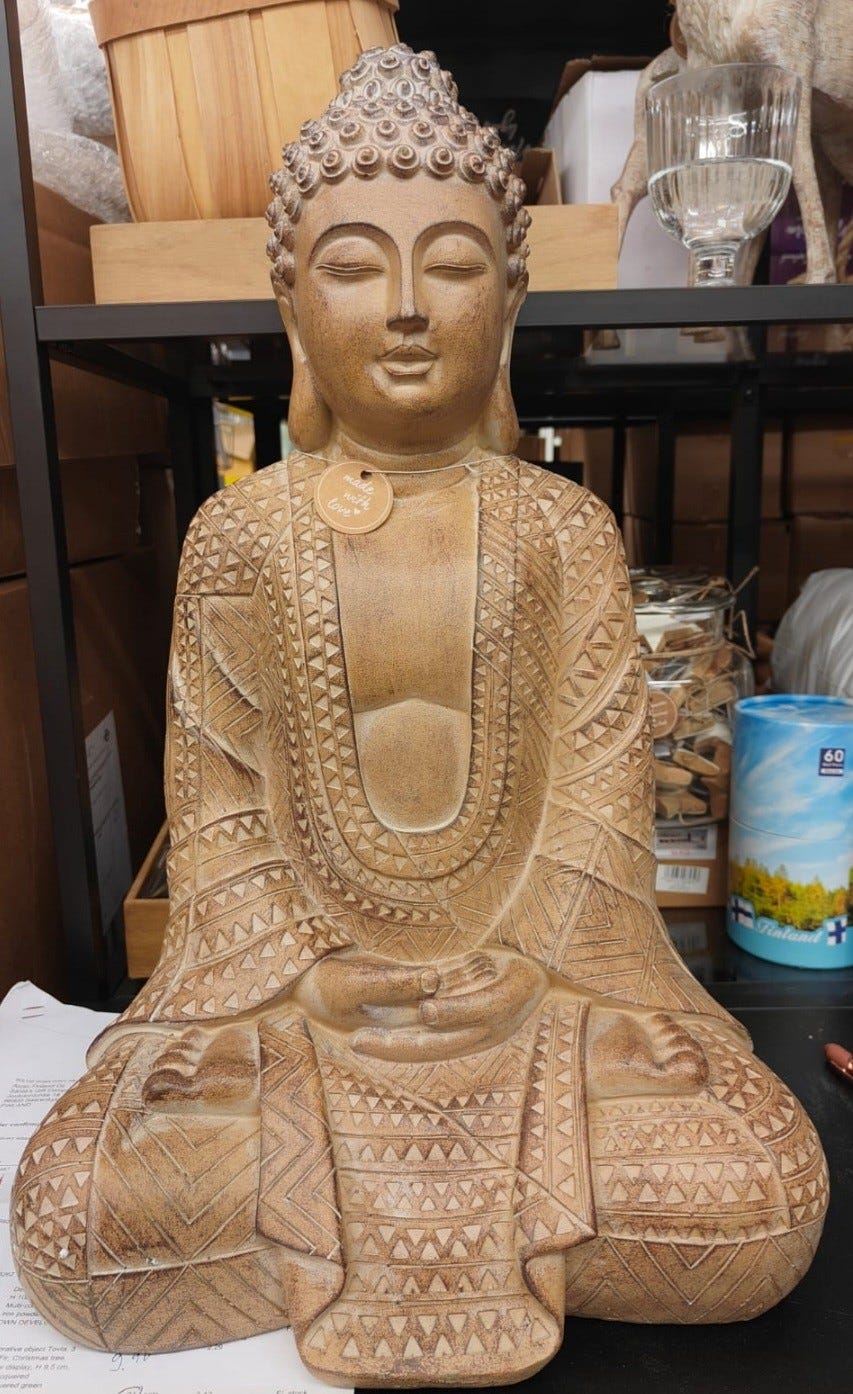 Buddha-patsas, 2 kpl, 49 cm korkea, UUSIA | Tori