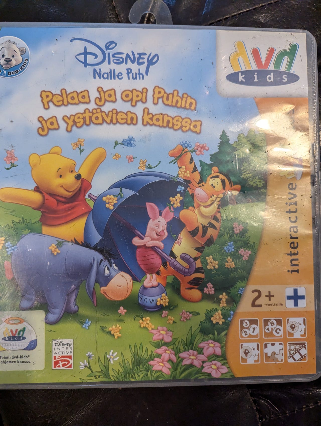Nalle Puh Pelaa ja Opi Nalle Puhin ja Ystävien Kanssa PELIDVD | Tori