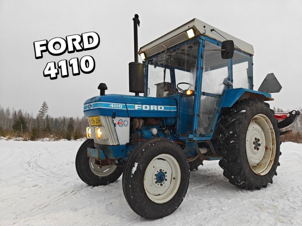 Ford 4110 traktori - Katso video! | Tori