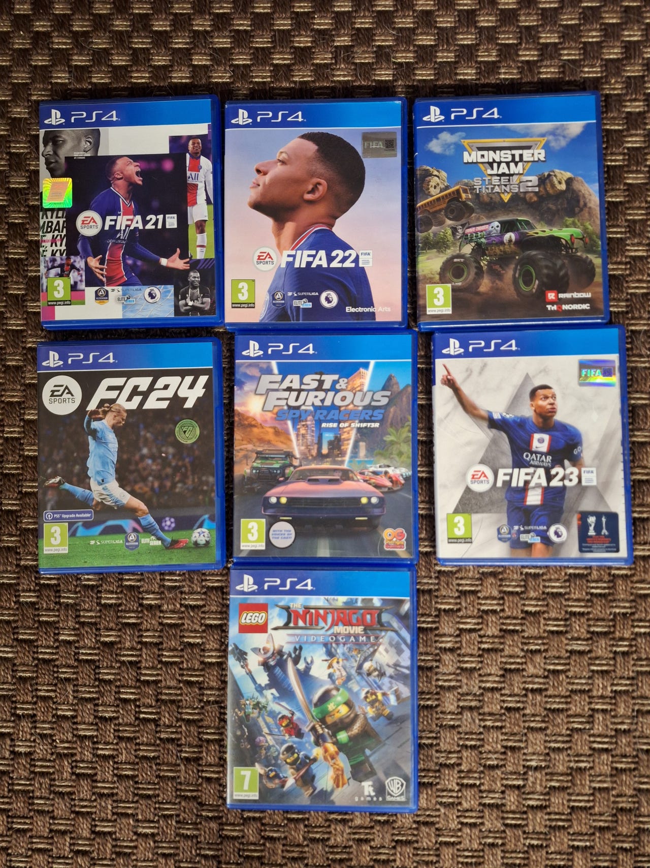 Ps4 pelejä 7kpl | Tori