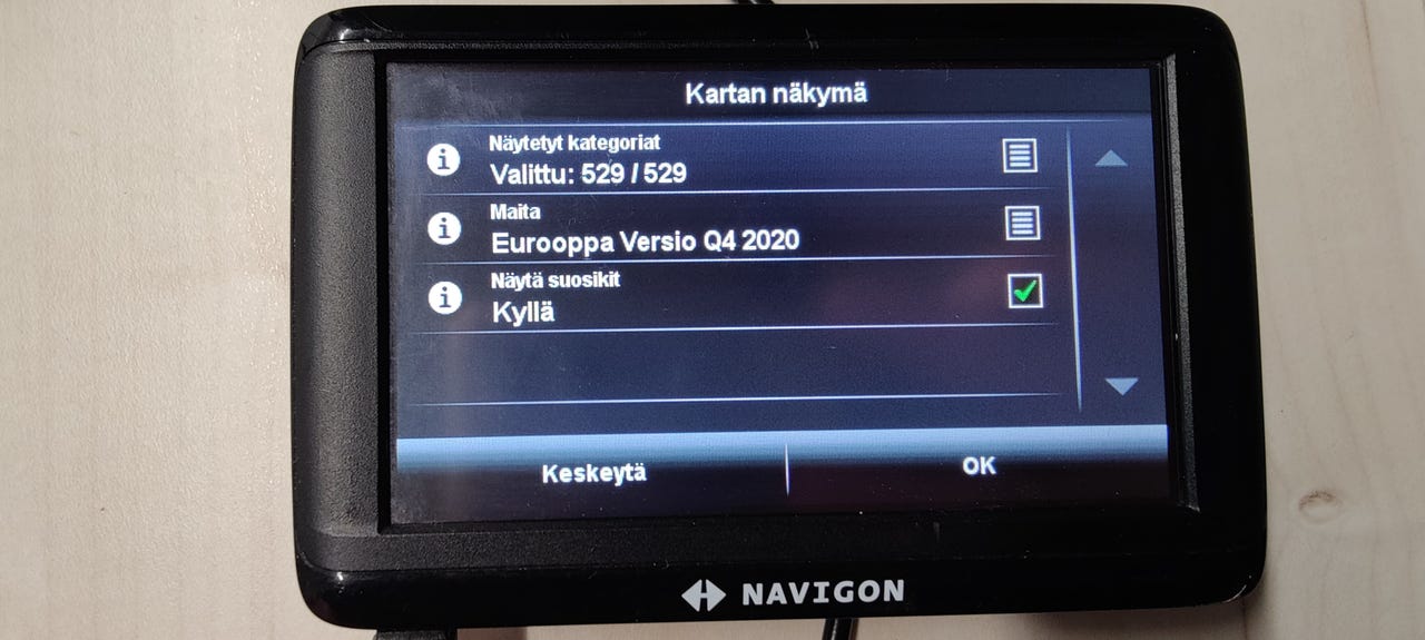 Navigon 40 Easy (Euroopan kartta / 2020 ) | Tori