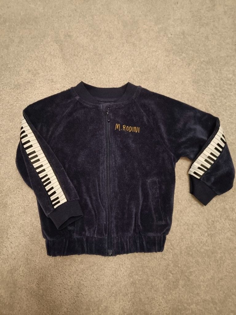 Mini Rodini Terry Piano takki | Tori