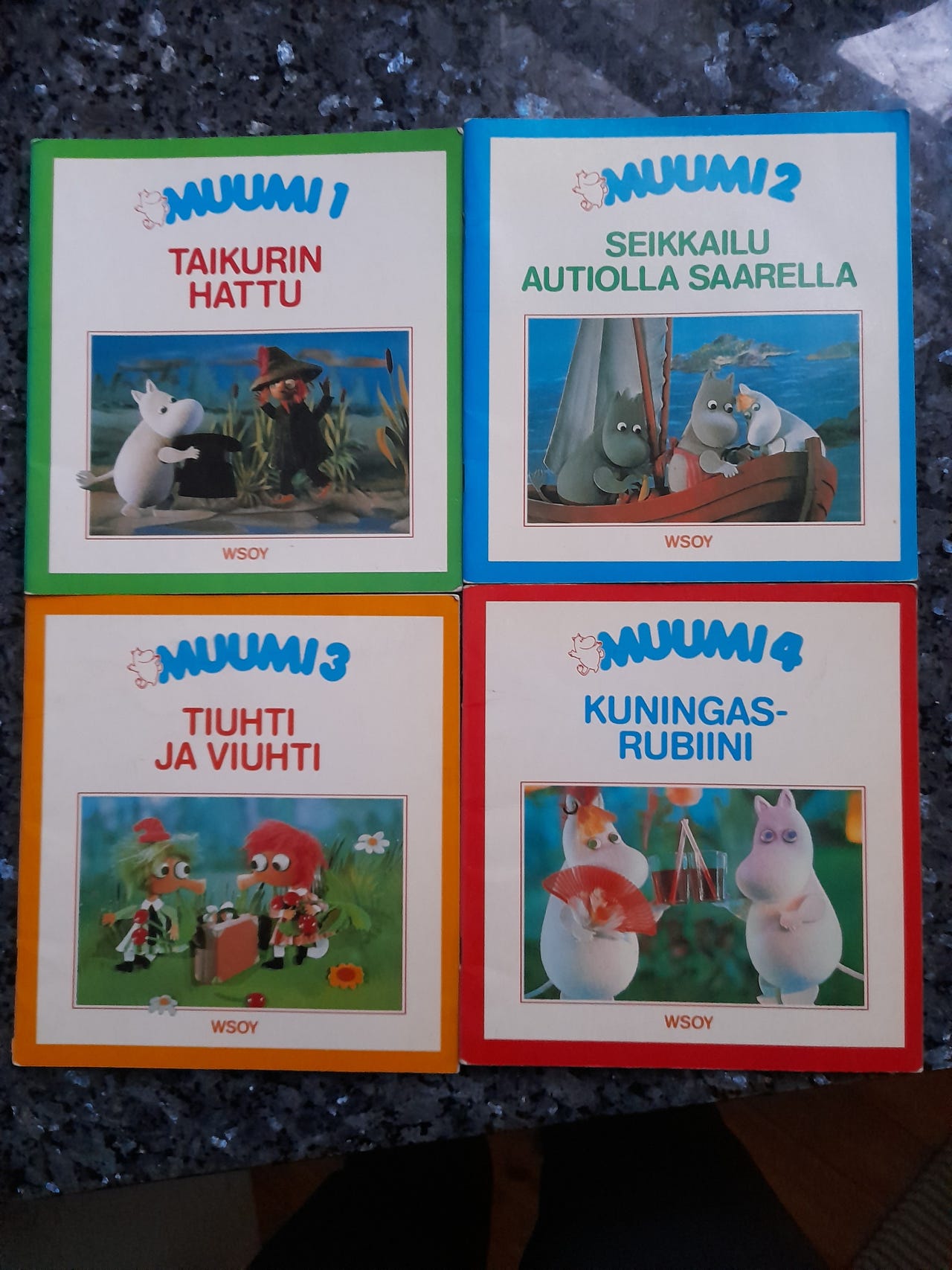 Muumi 1-4 kirjat | Tori