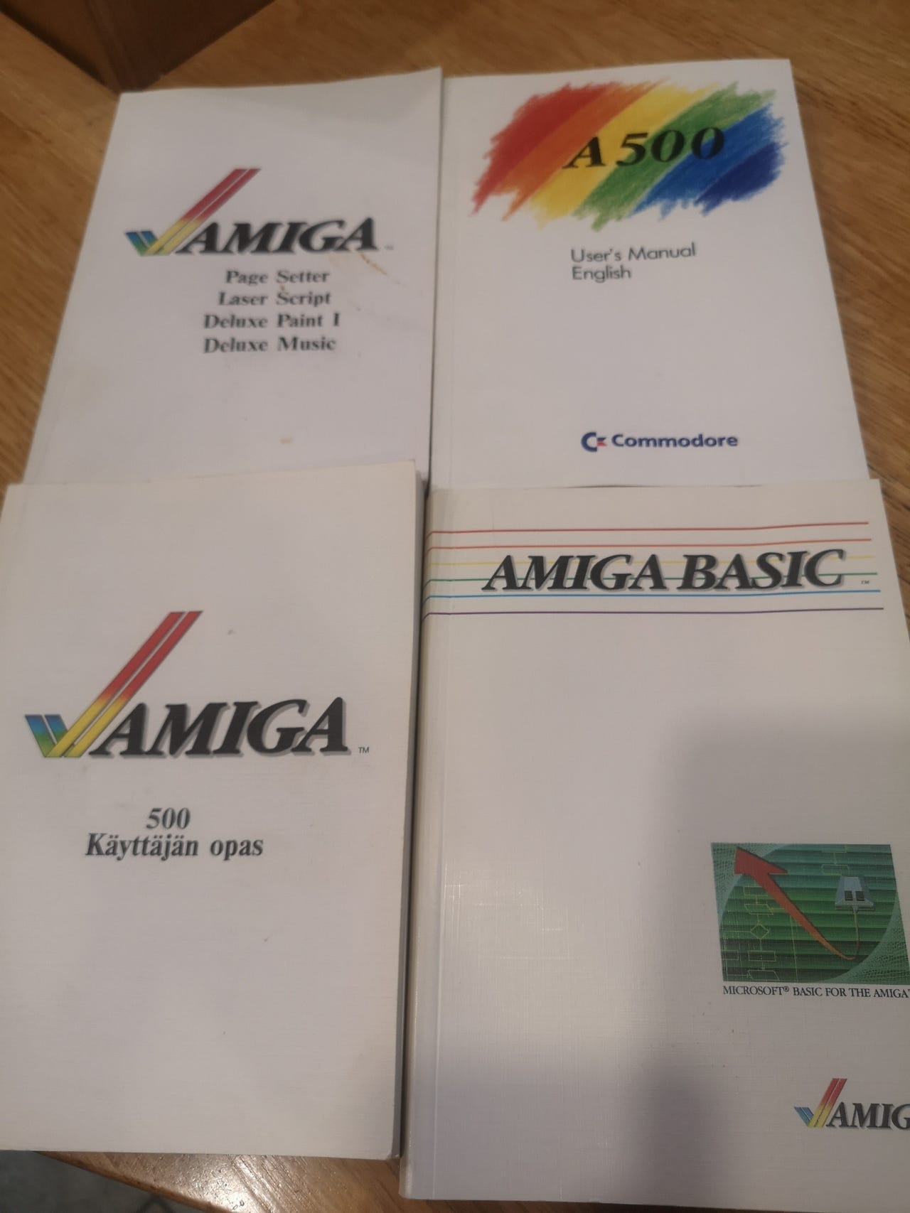 Amiga Basic, Amiga 500 käyttäjän opas | Tori