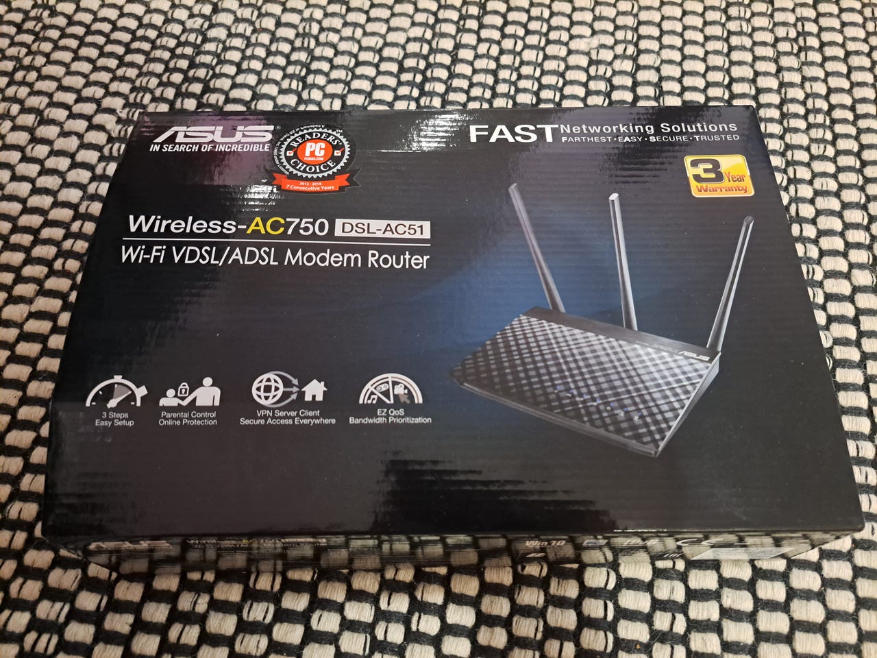 Asus modeemi/reititin AC750 | Tori