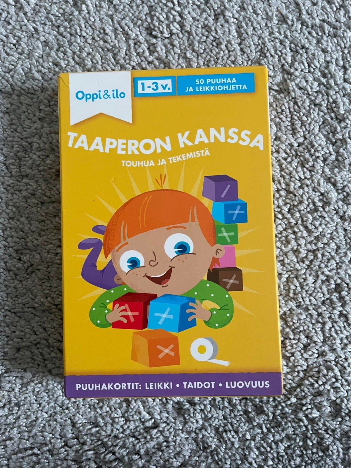 Oppi ja Ilo, Taaperon kanssa -puuhakortit | Tori