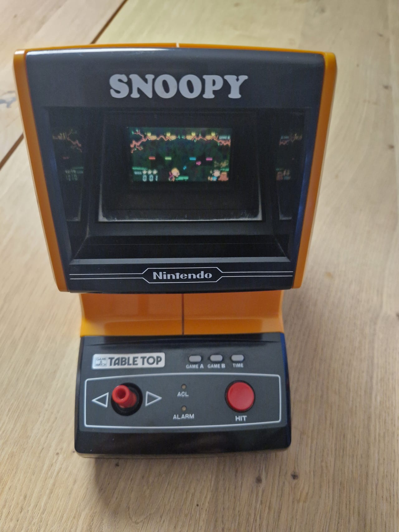 Nintendo Game & Watch: Snoopy Table Top -pöytäkonsoli (1983) | Tori
