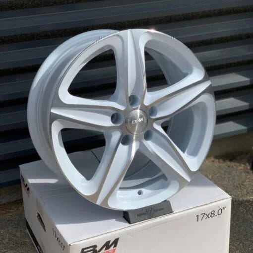 BM Drive White 8×17 5×112 ET35 | Tori
