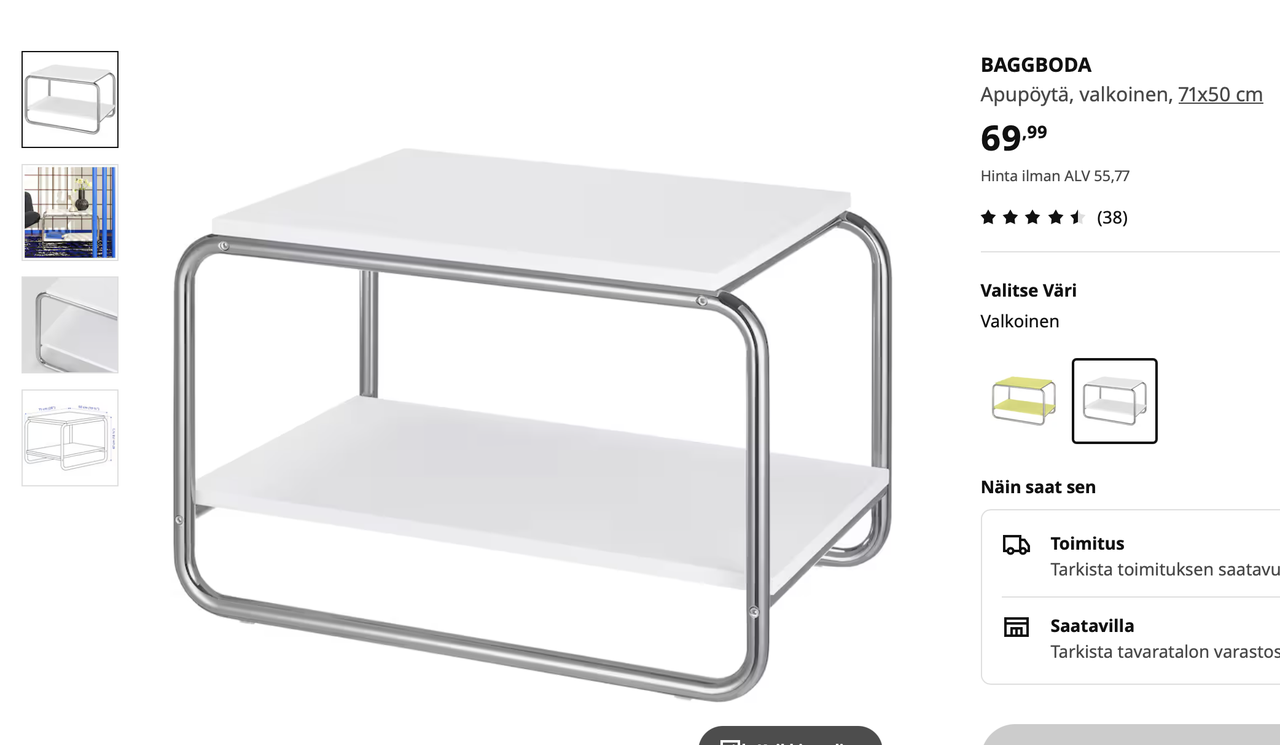 O: Baggboda Ikea pöytä | Tori