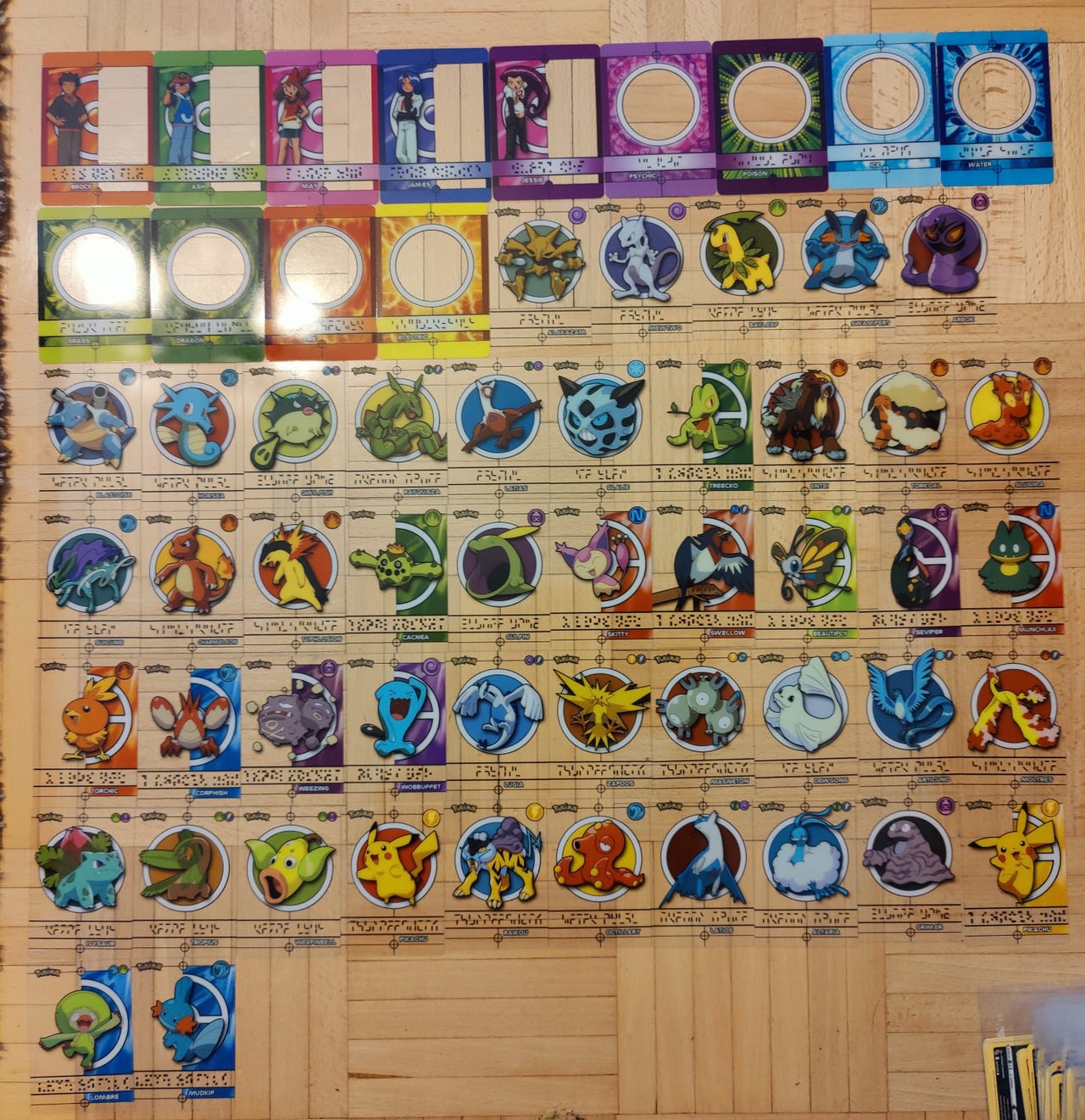 Pokemon Magic message cards täysi setti | Tori