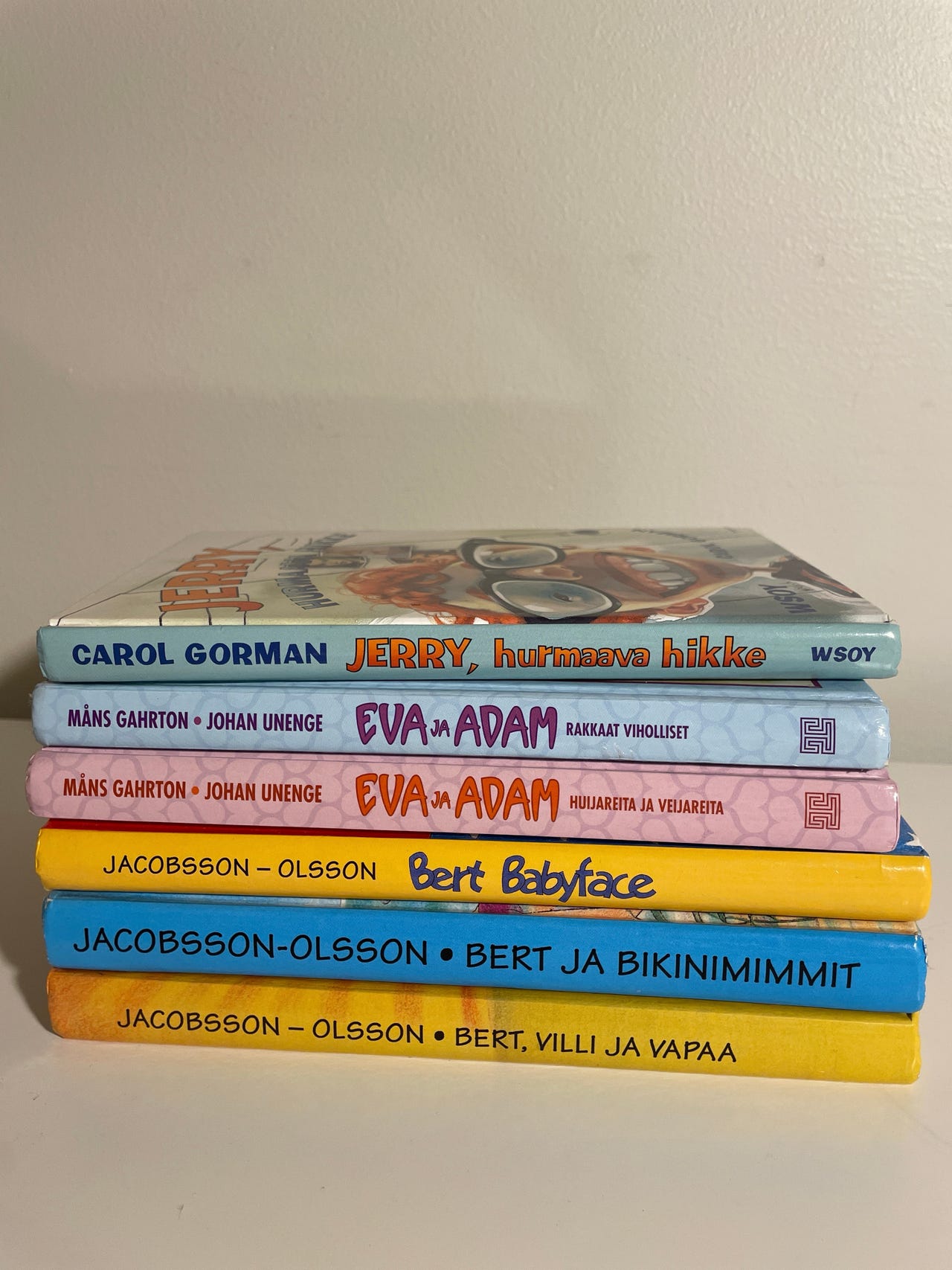 Eva ja Adam, Bert, Jerry hurmaava hikke -nuortenkirjapaketti | Tori