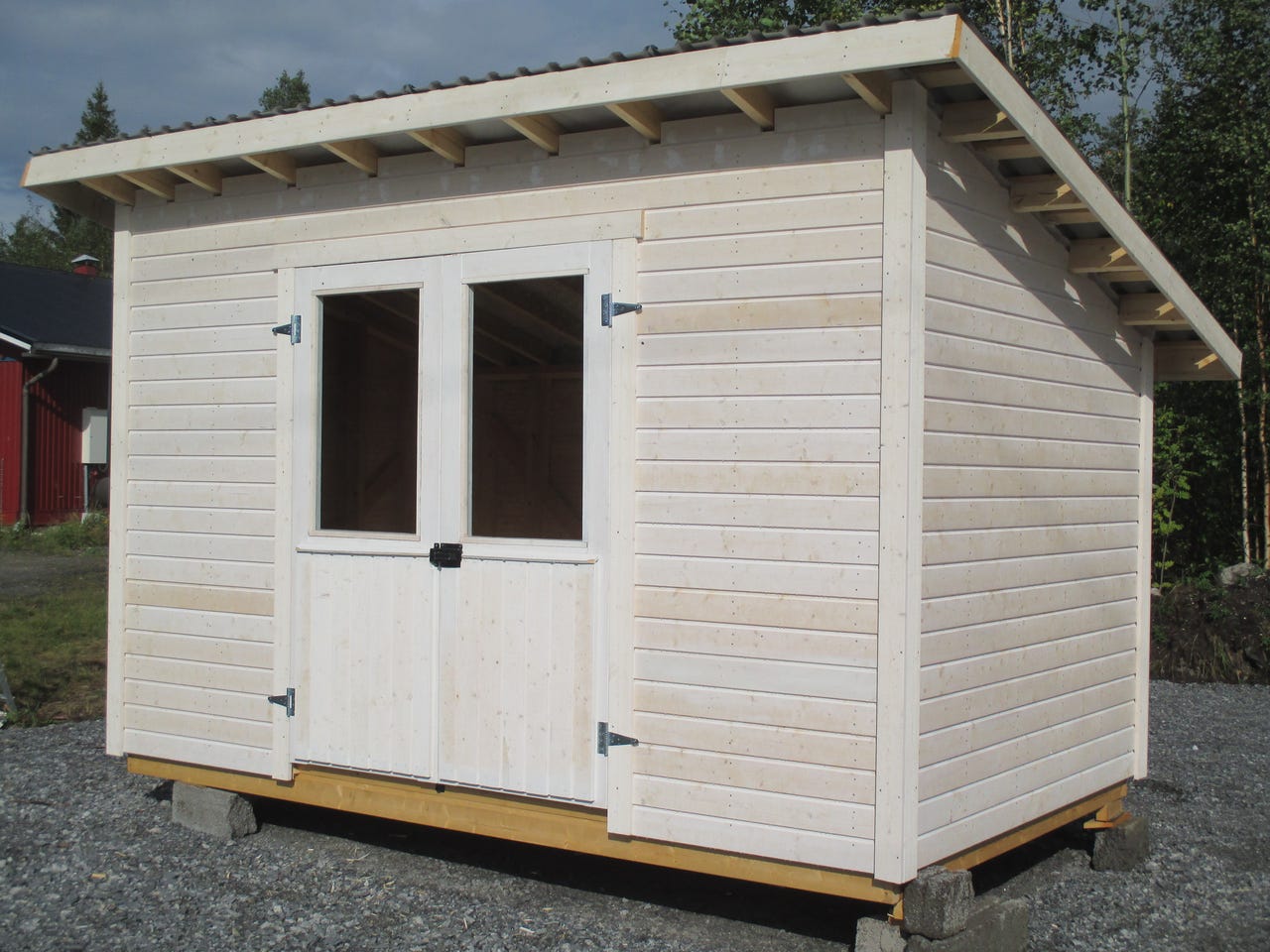Pihavarasto 8,7 m2 (valmis) | Tori