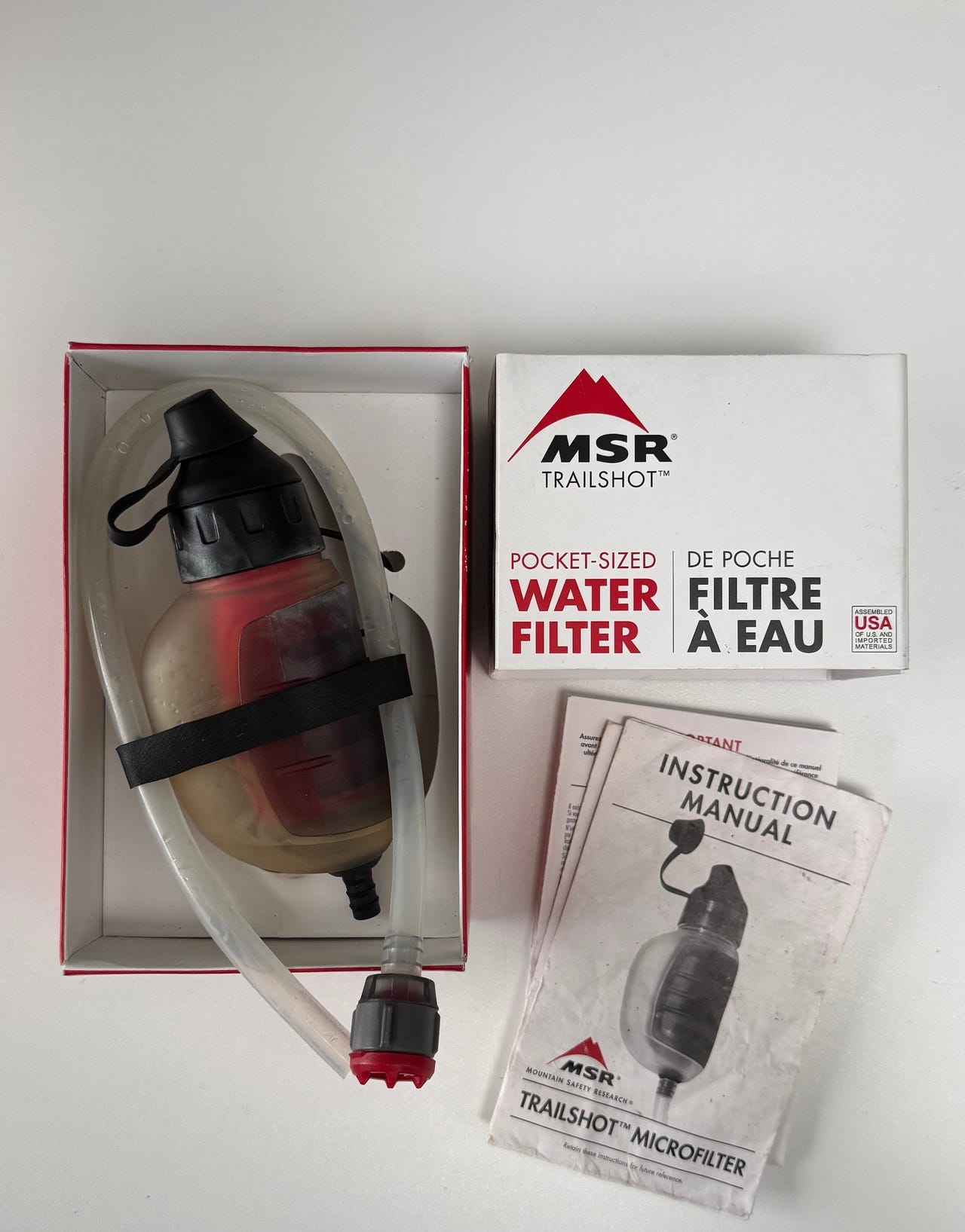 MSR Trailshot Microfilter - Vedensuodatin | Tori
