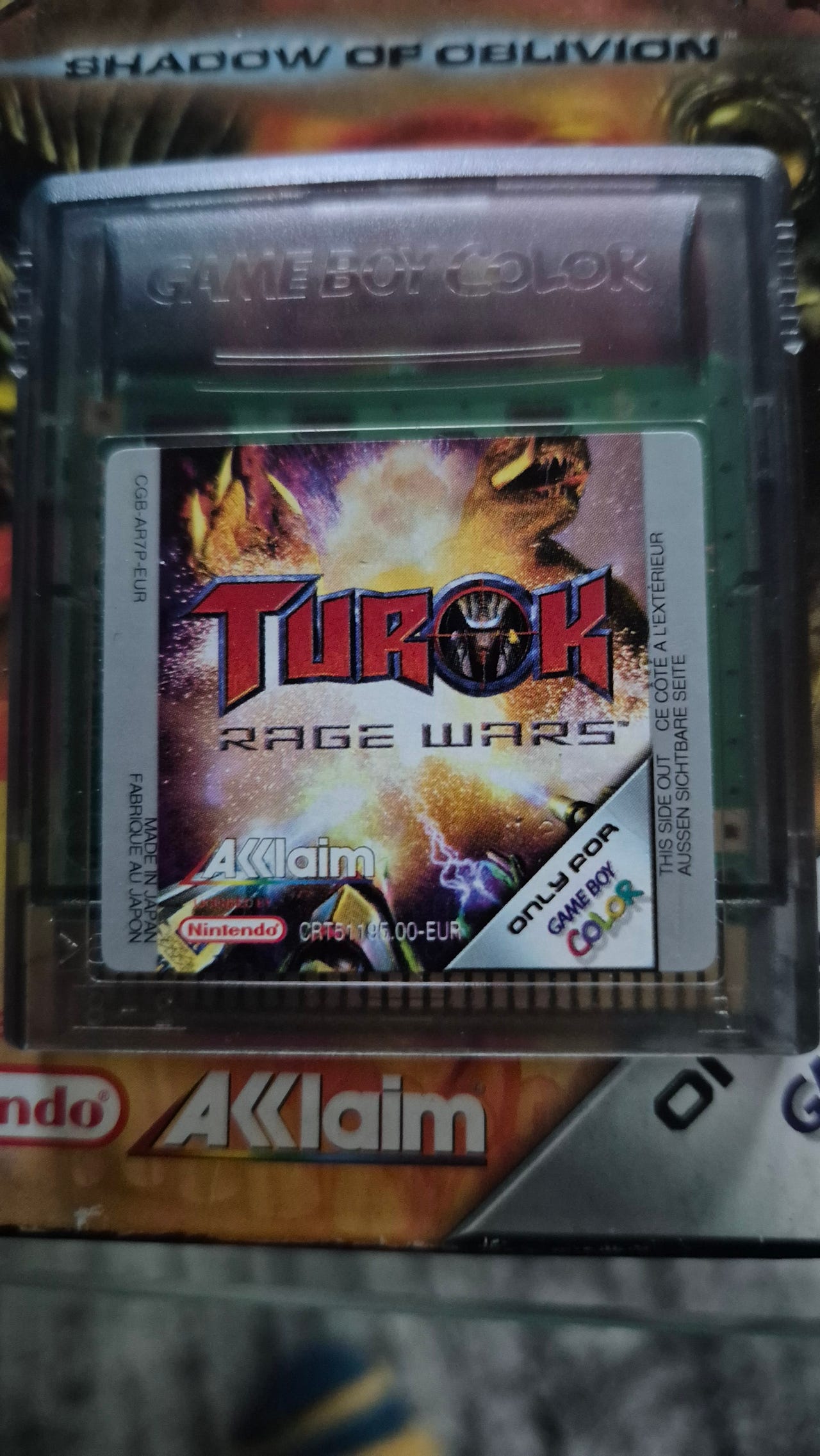 Turok rage wars gameboy color peli. | Tori