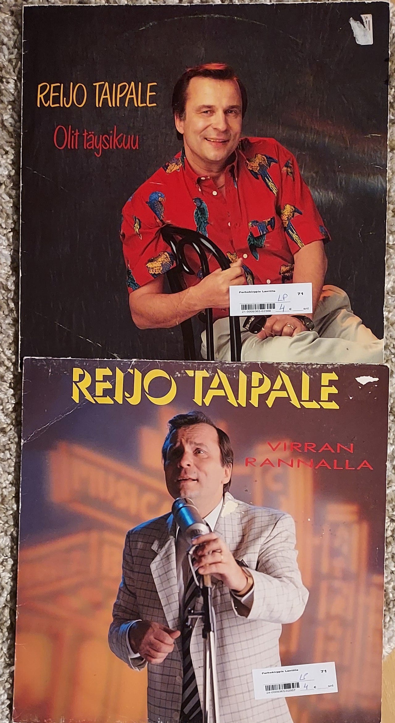 Reijo Taipale 2 lp levyä | Tori