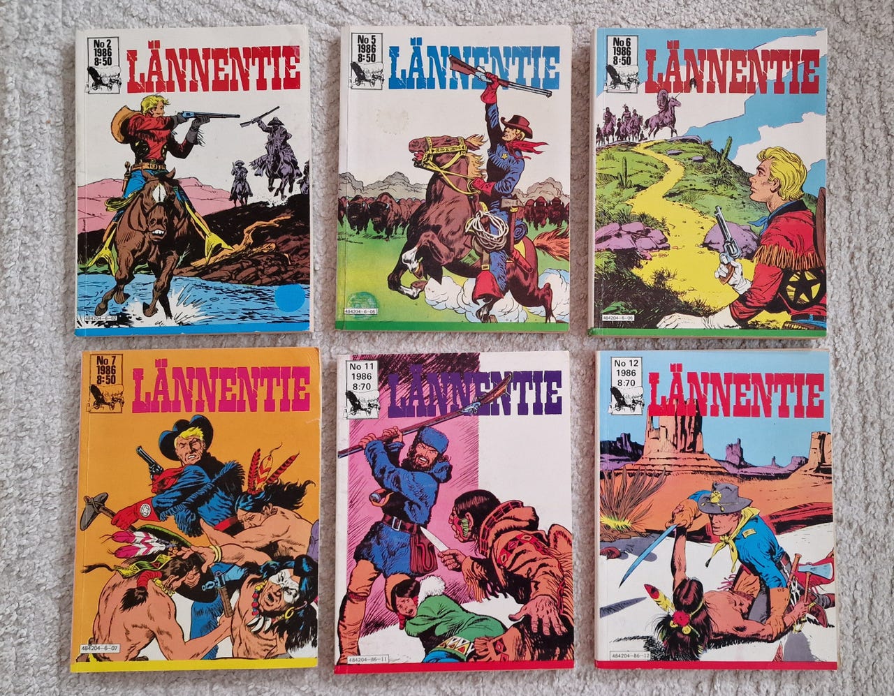 Lännentie sarjakuvalehteä 7 kpl | Tori