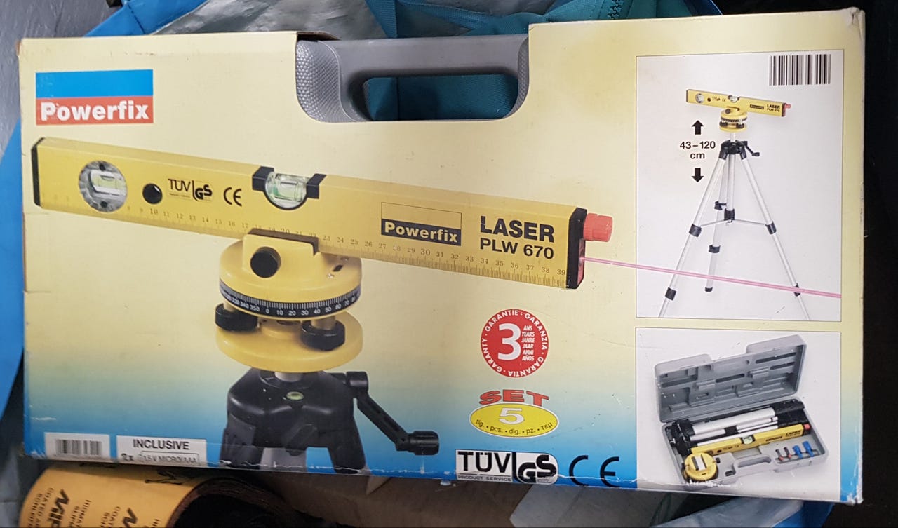 Laser Vesivaaka Powerfix plw 670 | Tori