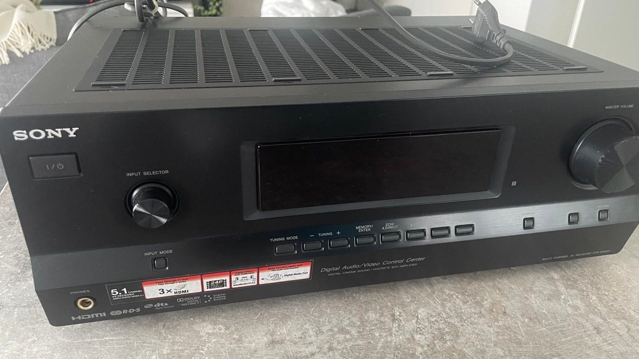 Sony STR-DH500 kotiteatterivahvistin | Tori