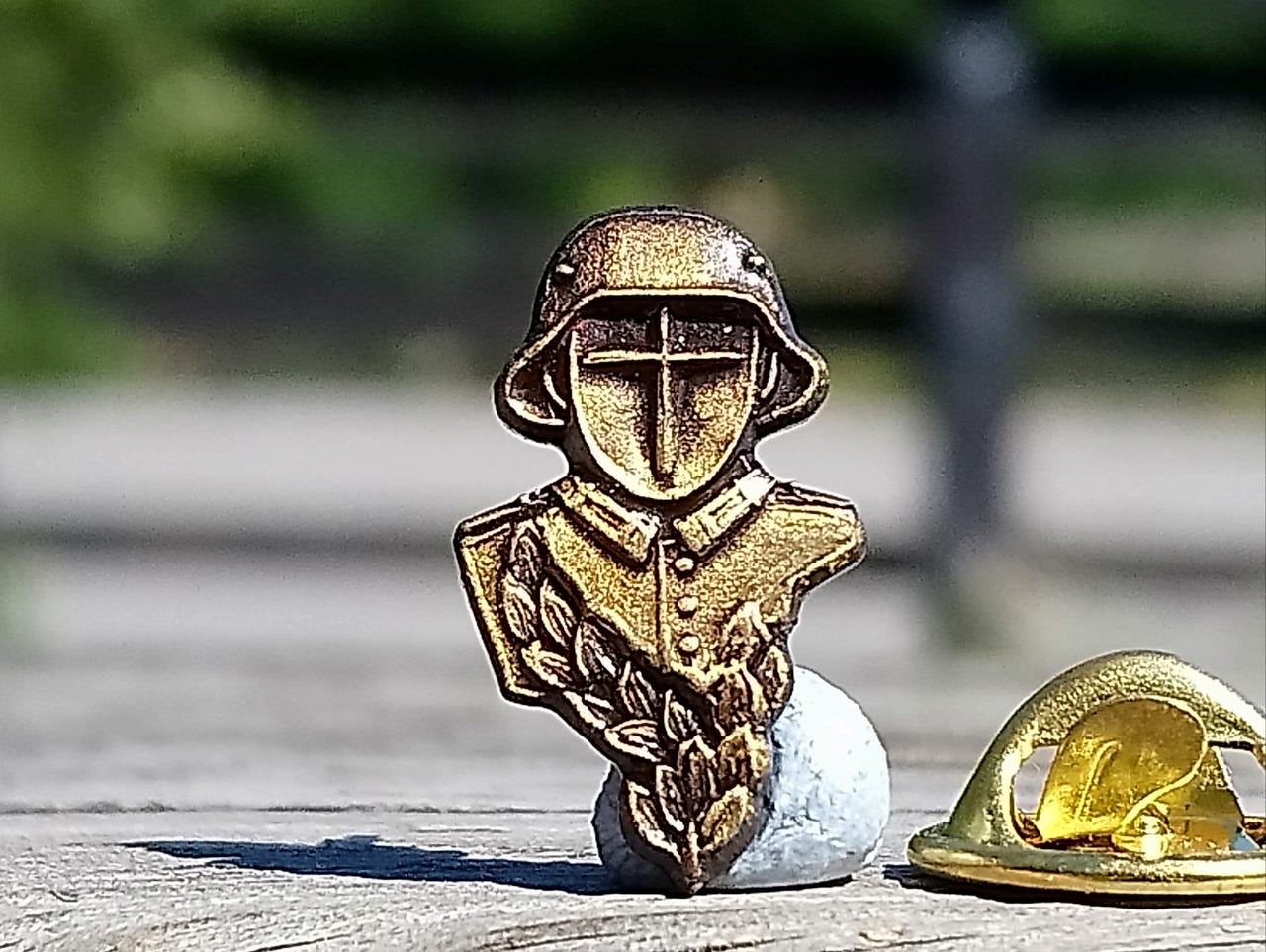 Pro Patria merkki. Halkaisija - 16 mm. Hyväkuntoinen. | Tori