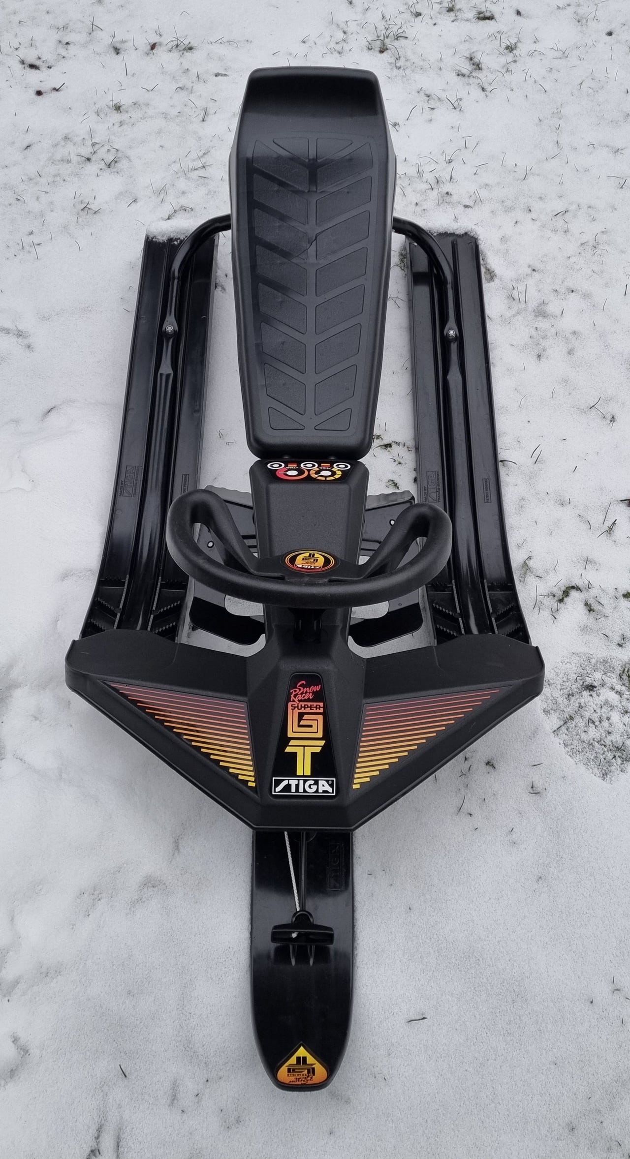STIGA SnowRacer Super GT rattikelkka | Tori