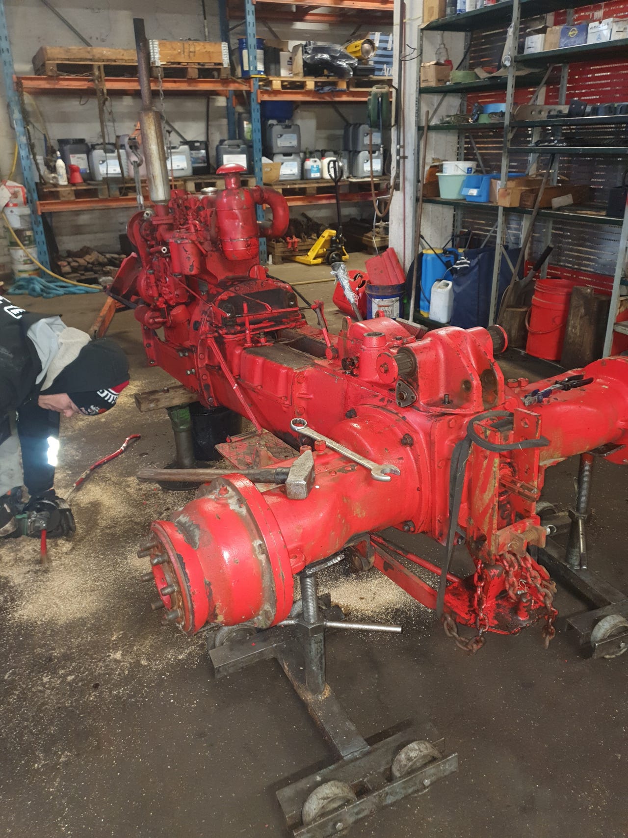 Valmet 33D varaosia. | Tori