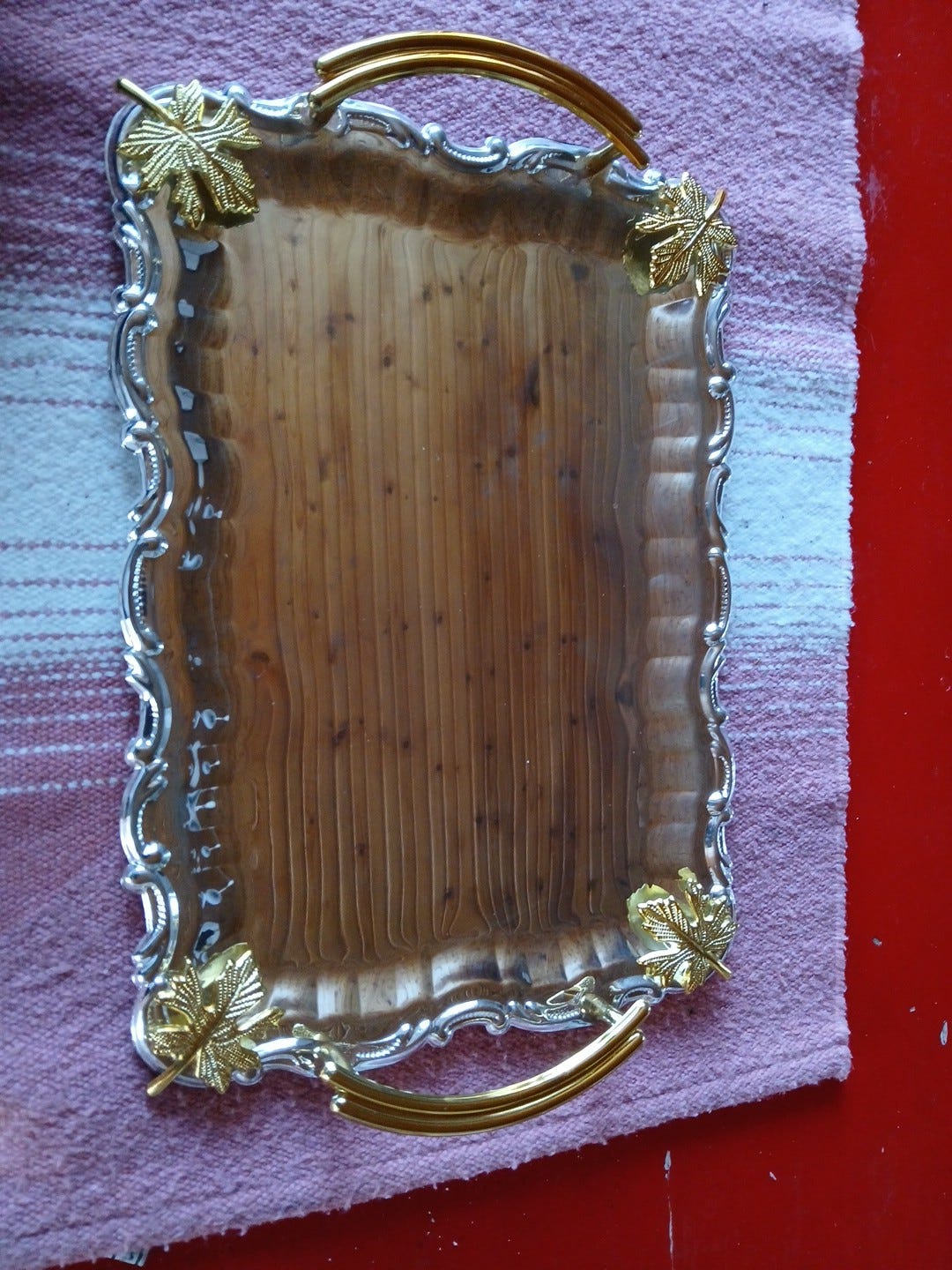 Hopeoitu tarjotin | Tori