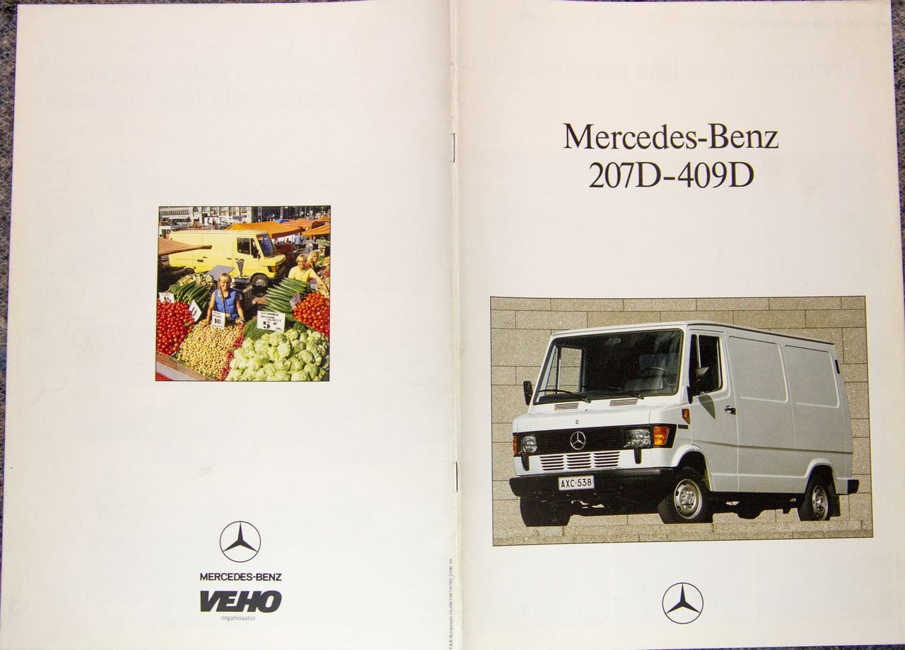 Mercedes-Benz 207D - 409D esite 1987 | Tori