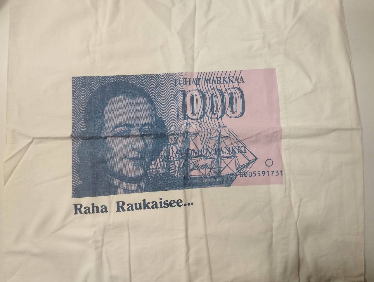 Tonnin seteli: Raha raukaisee tyynyliina | Tori